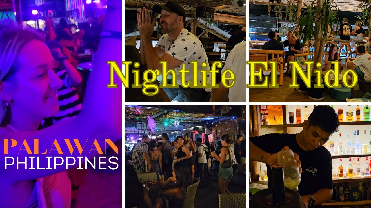 Nightlife In El Nido Town, Palawan (The Best Travel Experience) - YouTube