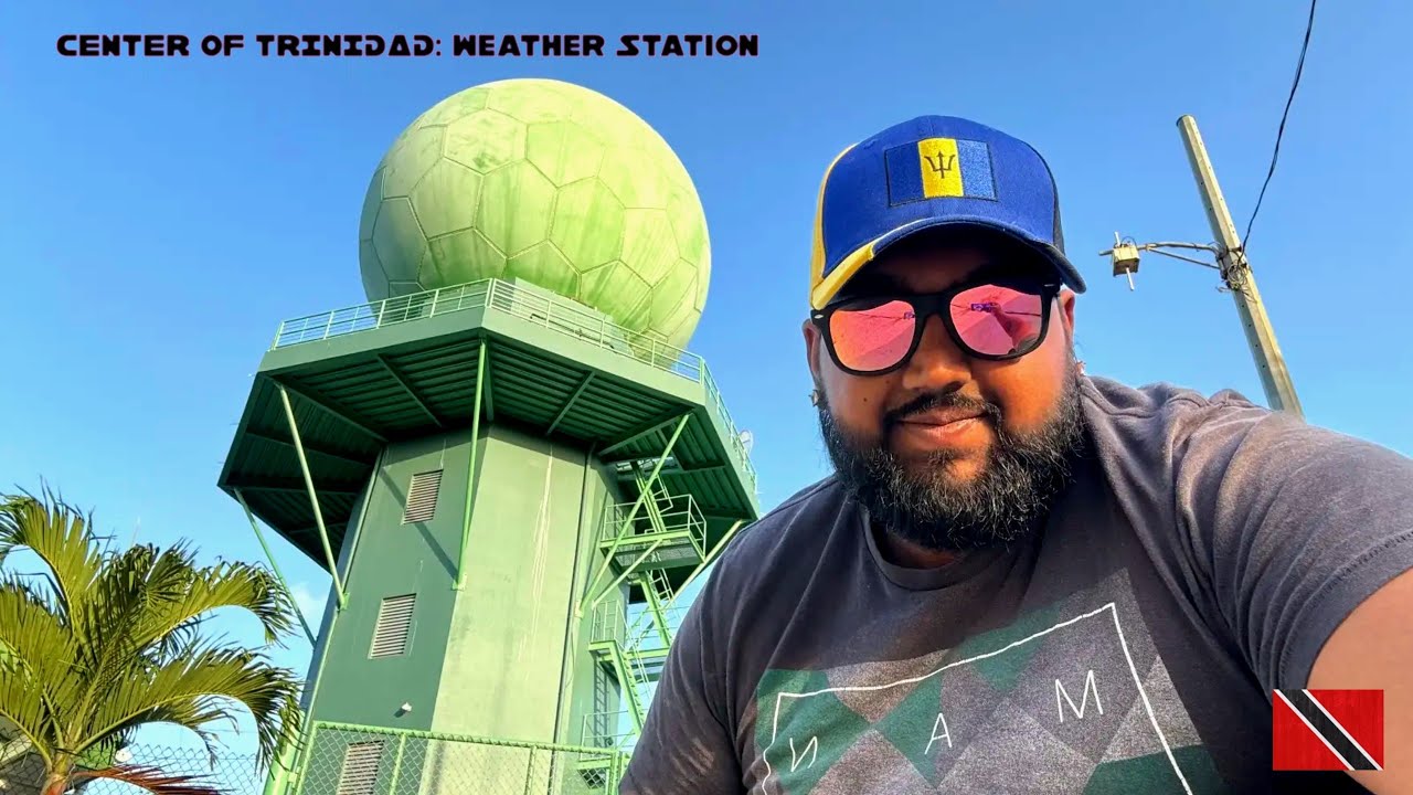 Weather Radar in the CENTER OF TRINIDAD | 4K | 2024 | - YouTube