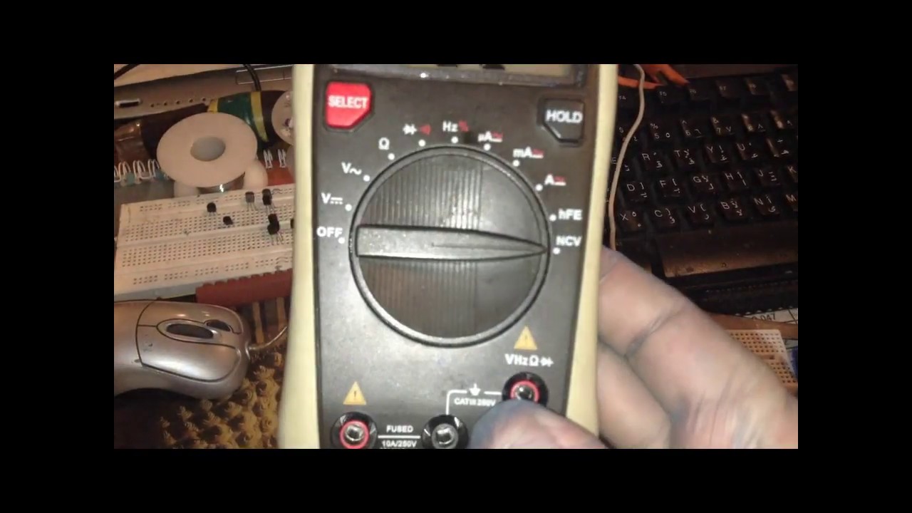 VC170-1 voltcraft multimeter [TEST] - YouTube