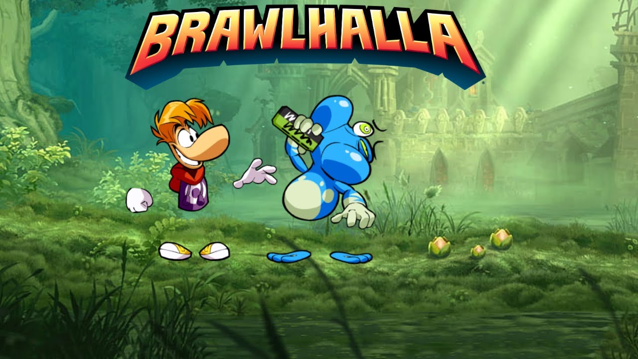 A EQUIPE RAYMAN E GOBLOX!! - BRAWLHALLA - YouTube