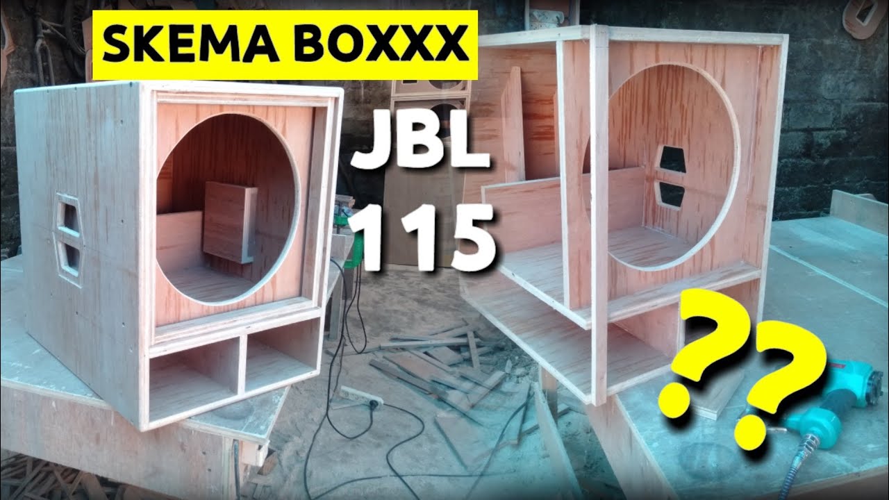 Skema Box Jbl 15 Inch Single // Pengukuran box JBL 115 - YouTube