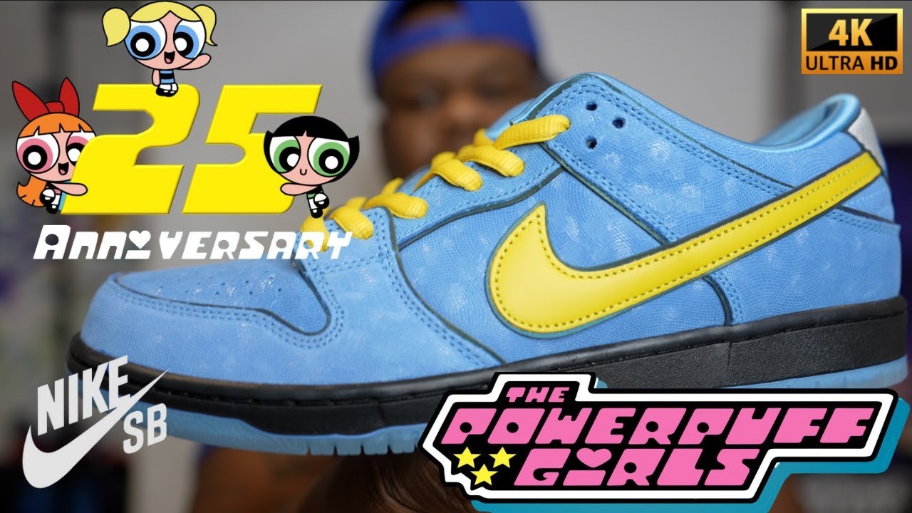 Nike SB Dunk | Powerpuff Girls Bubbles - YouTube