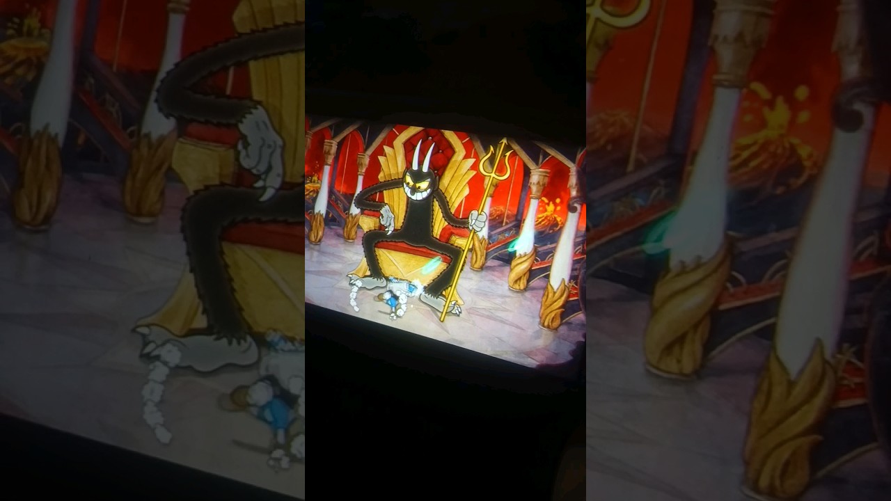 CUPHEAD& MUGMAN fighting DEVIL final boss - YouTube