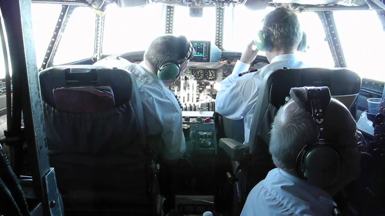 Breitling Super Constellation Cockpit Flight - YouTube