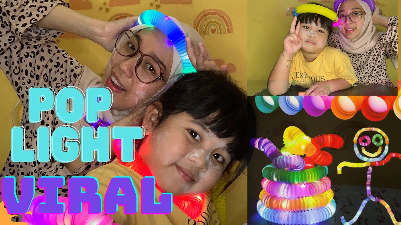 POP LIGHT | POP LIGHT COLOUR | BENTUK POP LIGHT SESUAI GAMBAR - YouTube