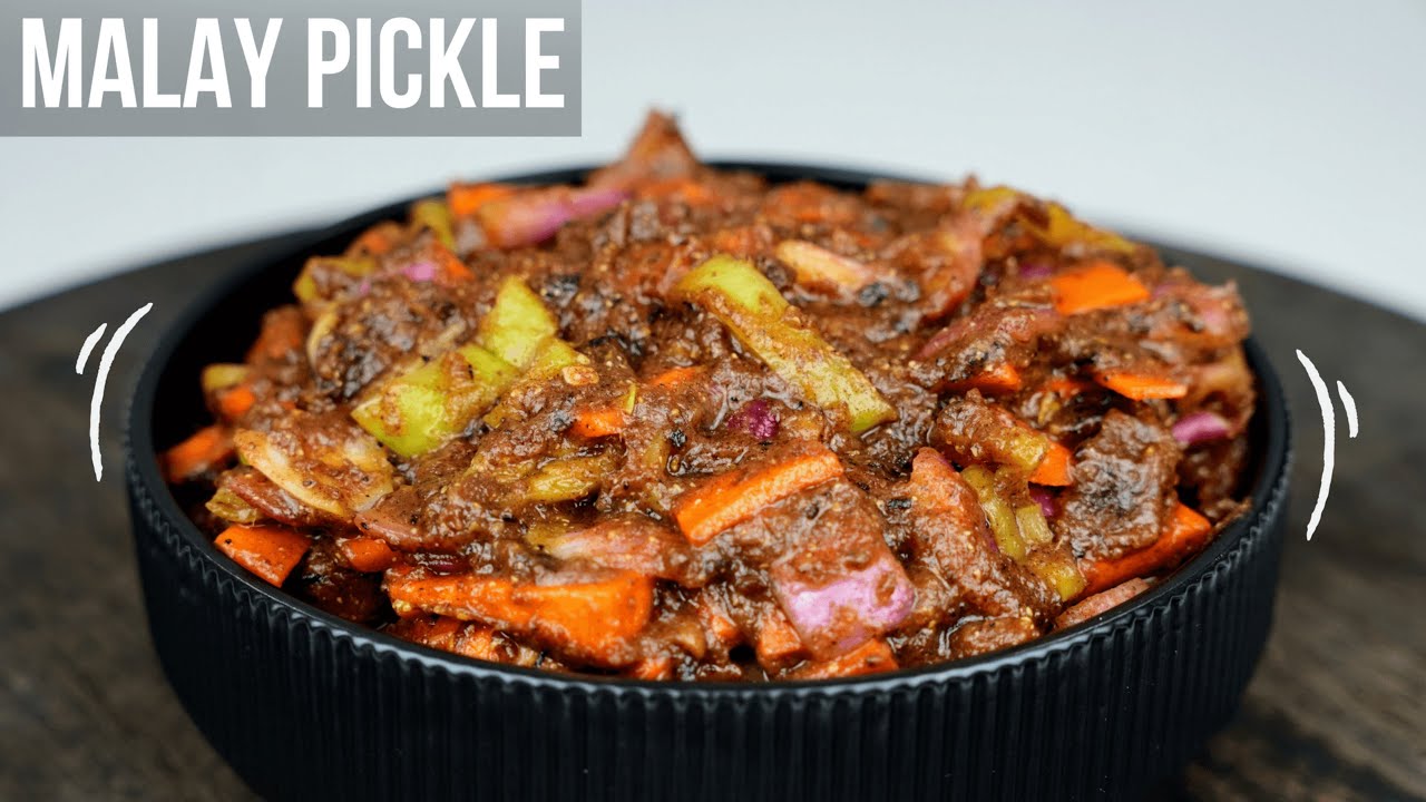 Craving Bold and Tangy Flavors? | Try Homemade Malay Pickle | So Easy ...