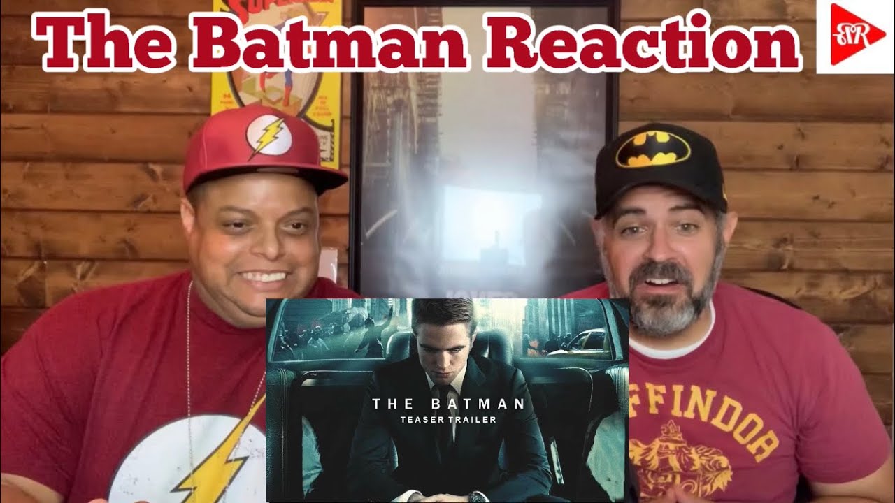 The Batman - Official Trailer Reaction - DC Fandome - YouTube