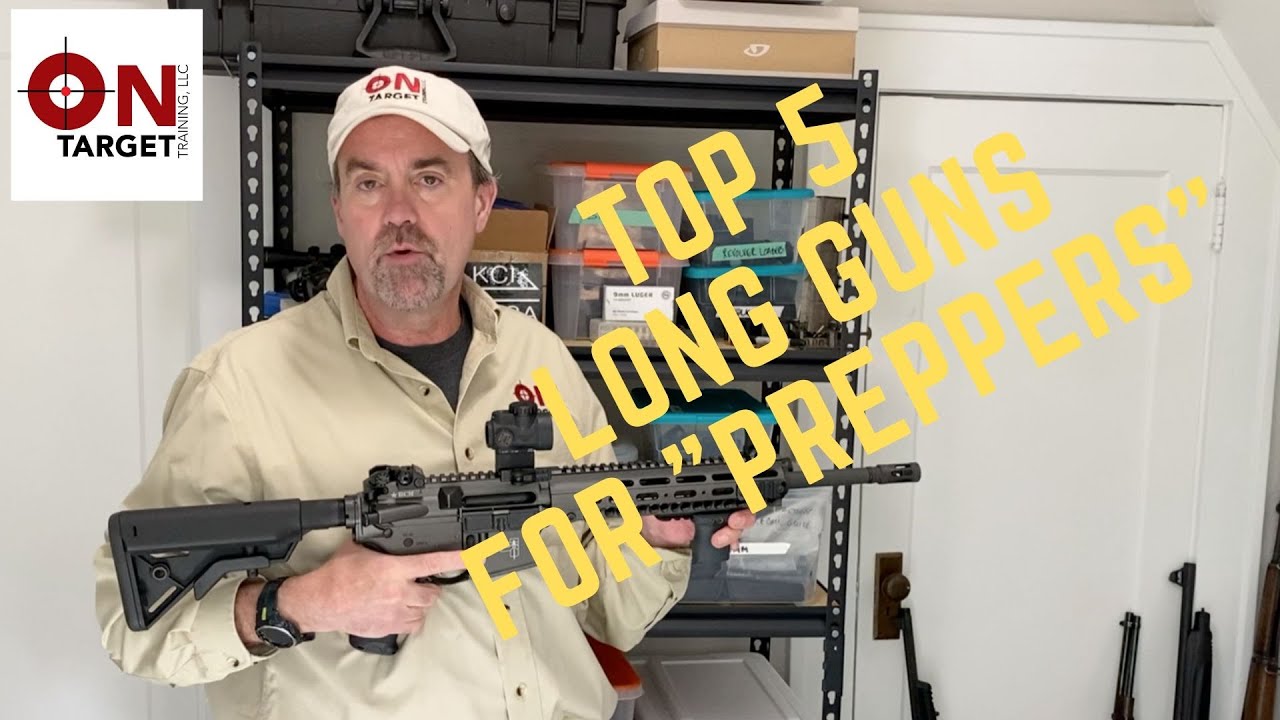 Top 5 long guns for prepping - YouTube