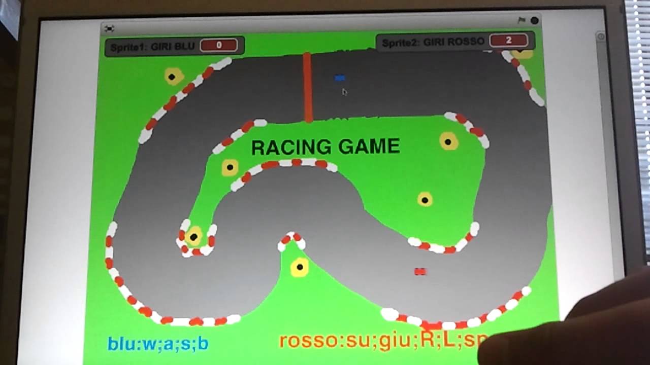 Scratch 2: racing game [ITA] - YouTube