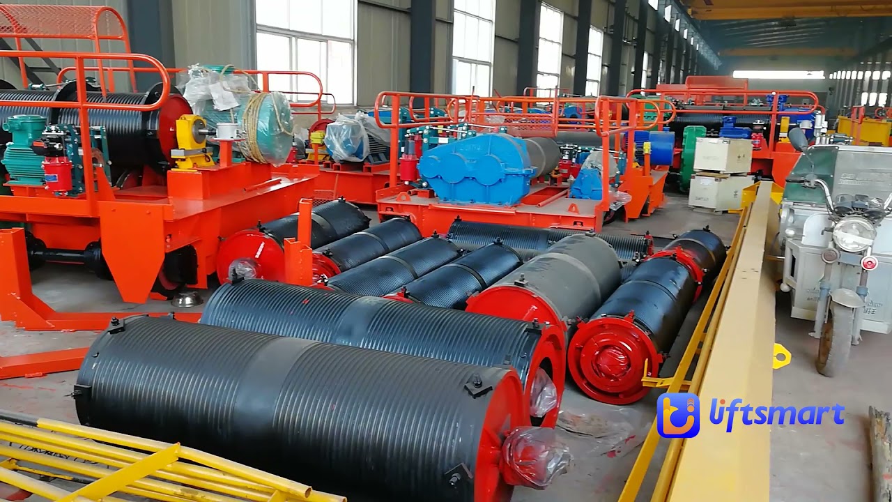 Overhead Crane Wire Rope Drum in Warehouse - YouTube