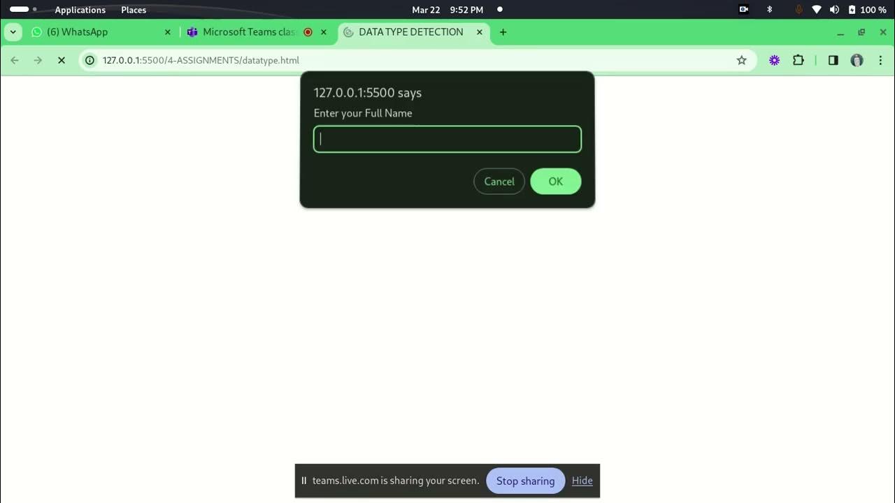 Datatype Youtube