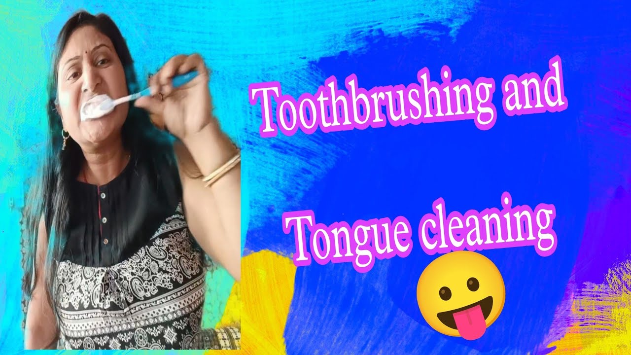 Toothbrushing 🪥 and Tongue cleaning 🧹 challenge.part 2 - YouTube