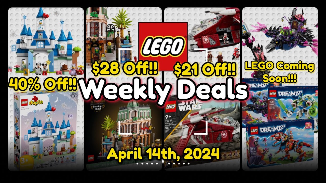 Weekly LEGO Deals!! Amazon, Best Buy, and Walmart LEGO Deals!! Plus New ...