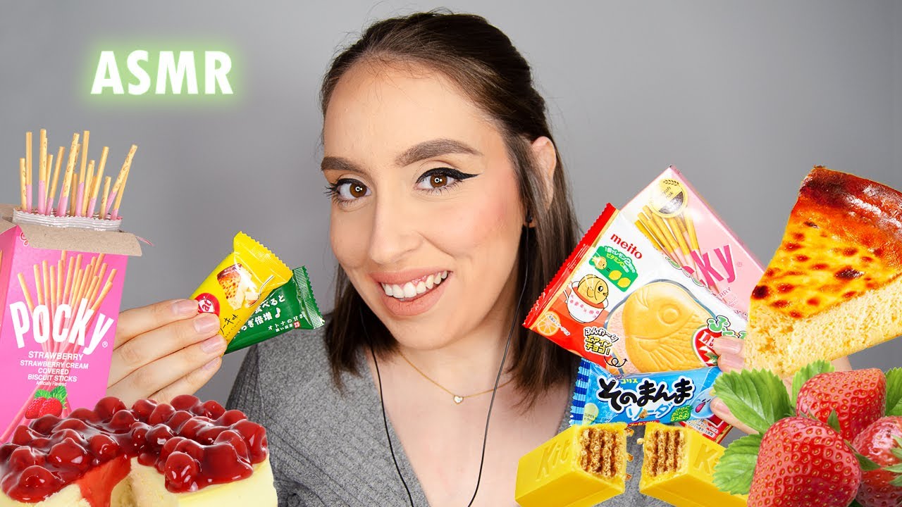 ASMR PROBANDO DULCES ASIÁTICOS | ASMR ESPAÑOL - YouTube
