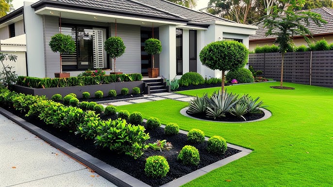 Modern Front Landscape Design Ideas