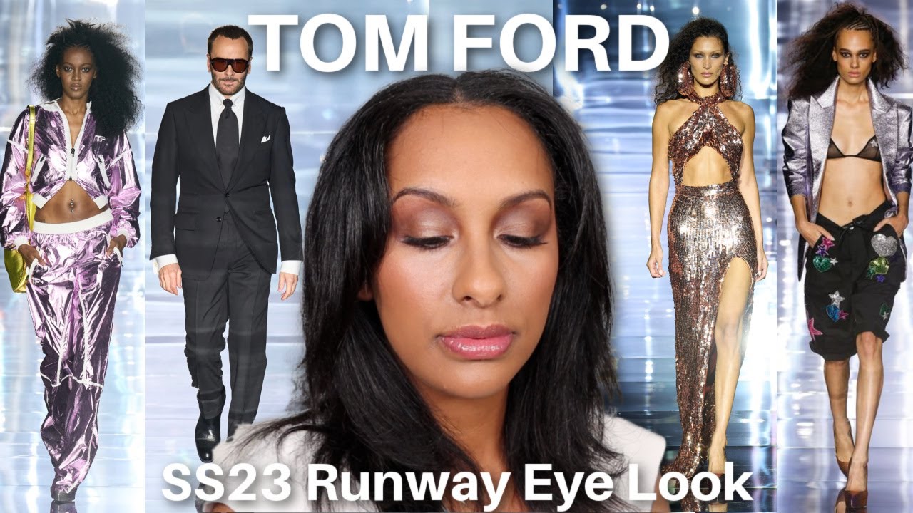 TOM FORD SS23 Runway Eye Look | Eye Color Quad Crème Smoky Quartz | Mo ...