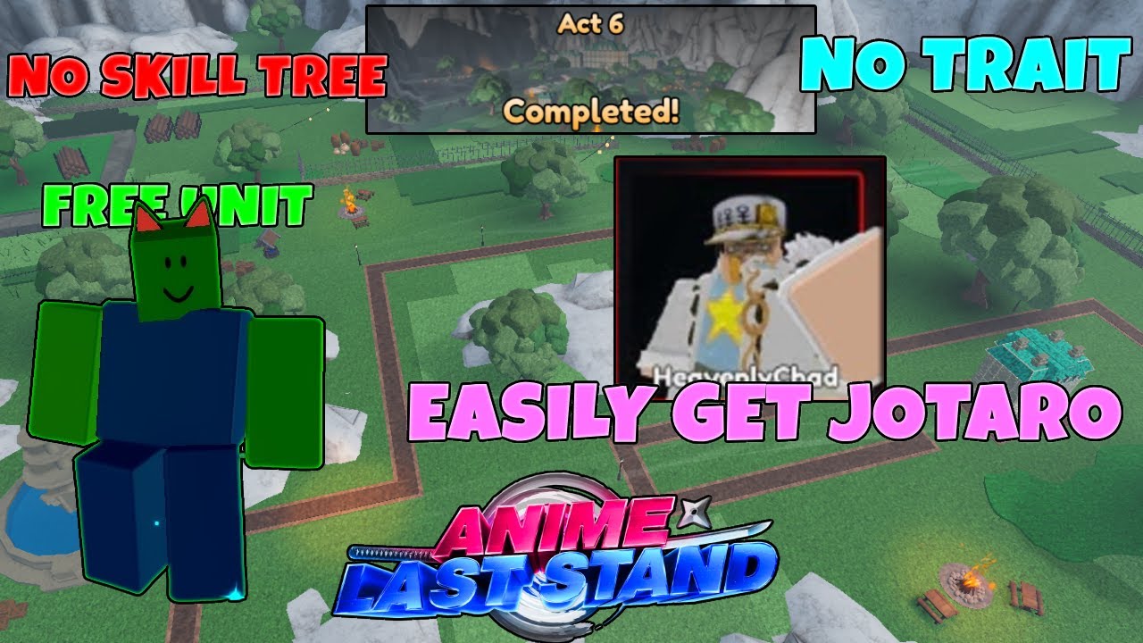 How To Beat Star Mansion ACT 6 NM WITH A FREE UNIT in Anime Last Stand ...