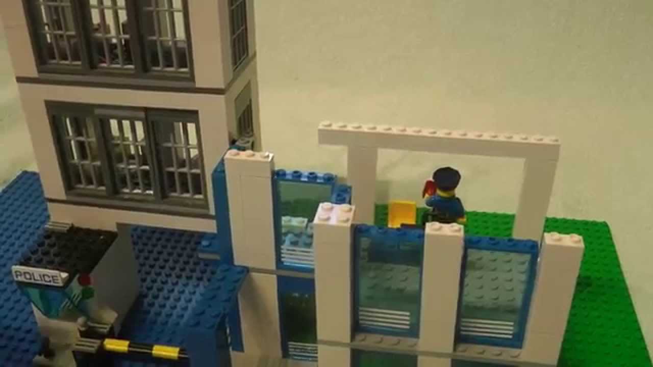How to build (make) police station from LEGO City 60047 set (free ...
