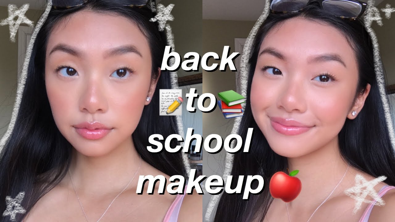 BACK TO SCHOOL EVERYDAY MAKEUP GRWM *drugstore* - YouTube