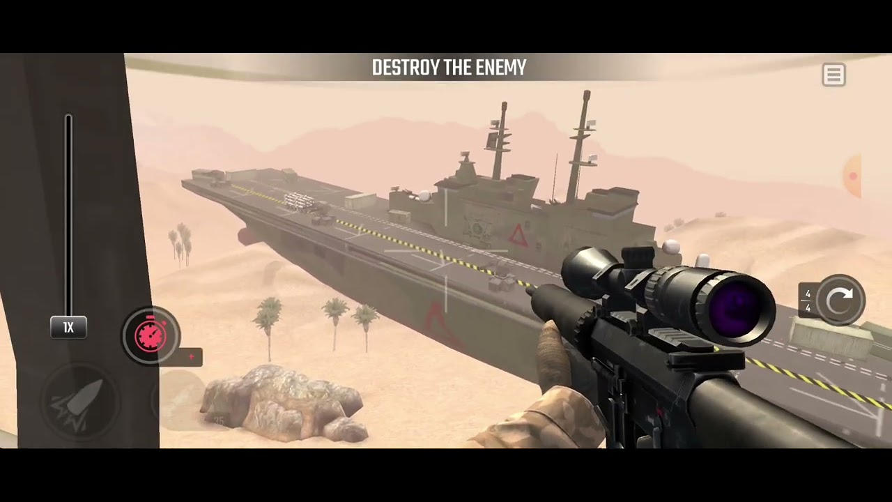 War Sniper Z7 Boss 4-5-6 | War Sniper Fps Shooting - YouTube