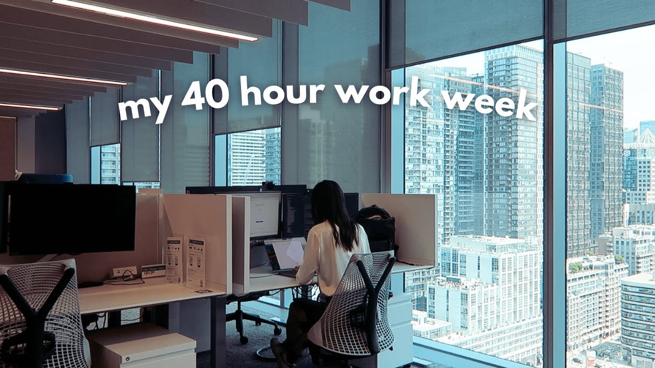 Realistic Week in the Life as a Software Engineer | Going into Office ...