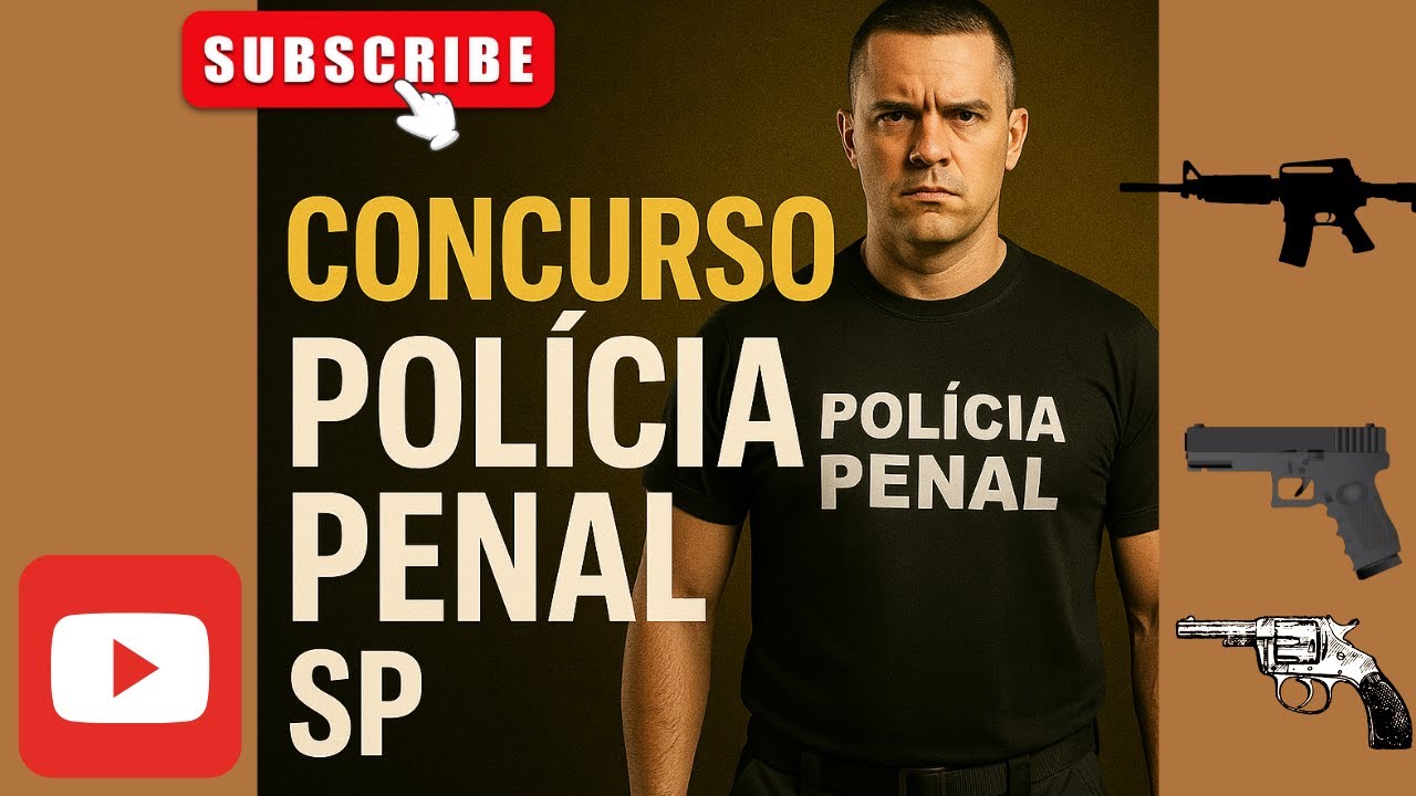 NOVO CONCURSO POLÍCIA PENAL SP (SAP SP) 2025 - YouTube