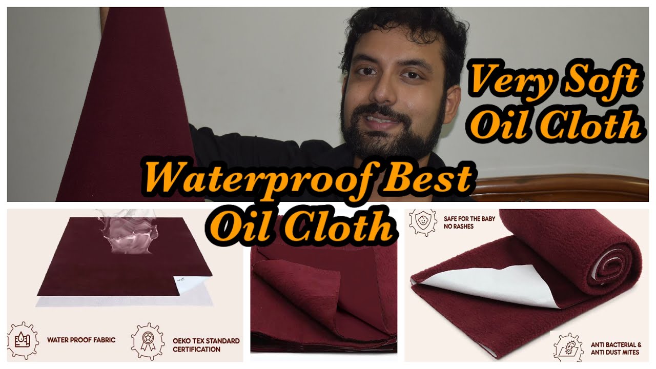 Best Oil Cloth For Baby 👶 Newborns | How to use Drysheet BedProtector ...
