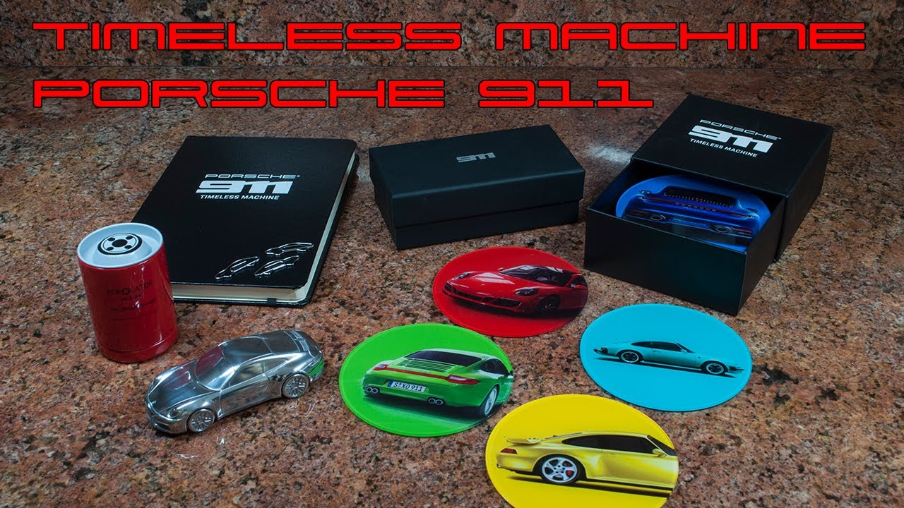 2020 Porsche 911 Carrera Press Kit: Paper weight, coasters, 911 paper ...