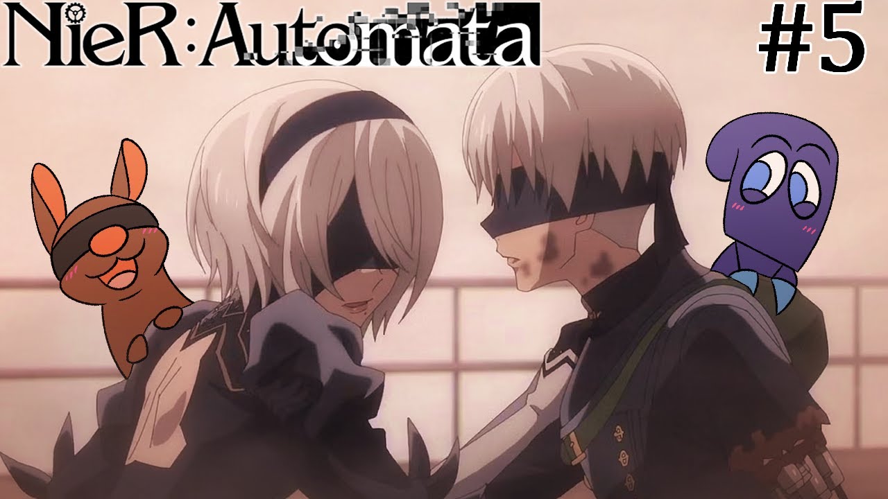 Beginning of 9S' POV [Nier Automata Livestream Playthrough - Episode #5 ...