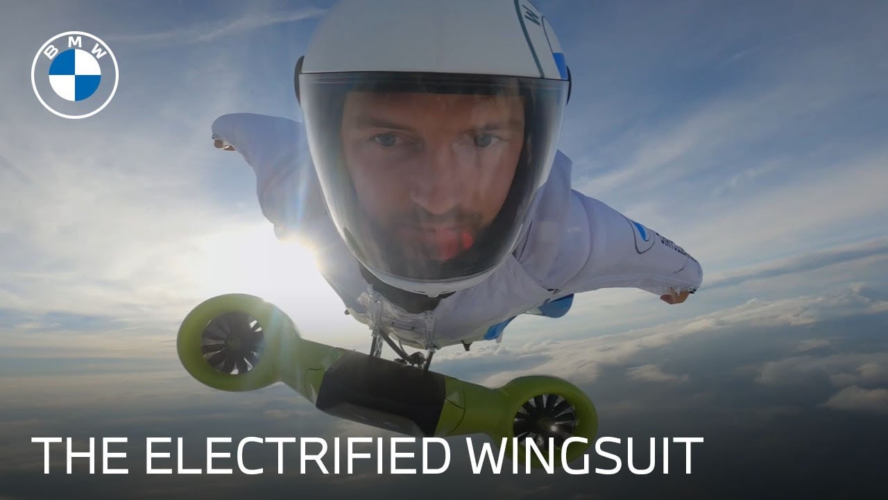 The Next Generation: The Electrified Flying Wingsuit - YouTube