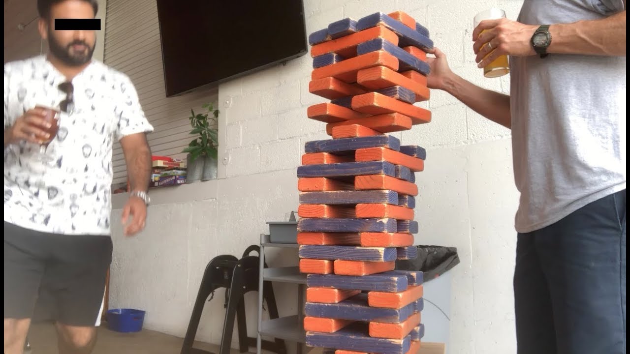 How To Not Lose At Jenga When All Options Are Moot - YouTube