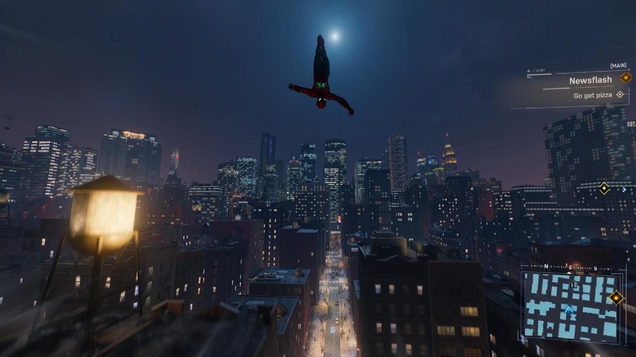 Flipping through the city 8 Marvel's Spider-Man Remastered_ #spiderman ...