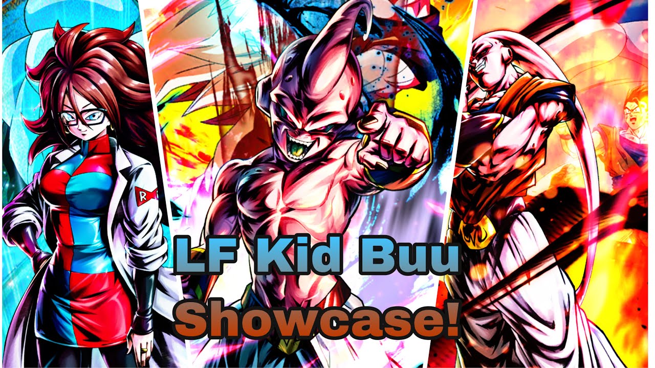 Amazing Damage! New LF Kid Buu Showcase | DB Legends - YouTube