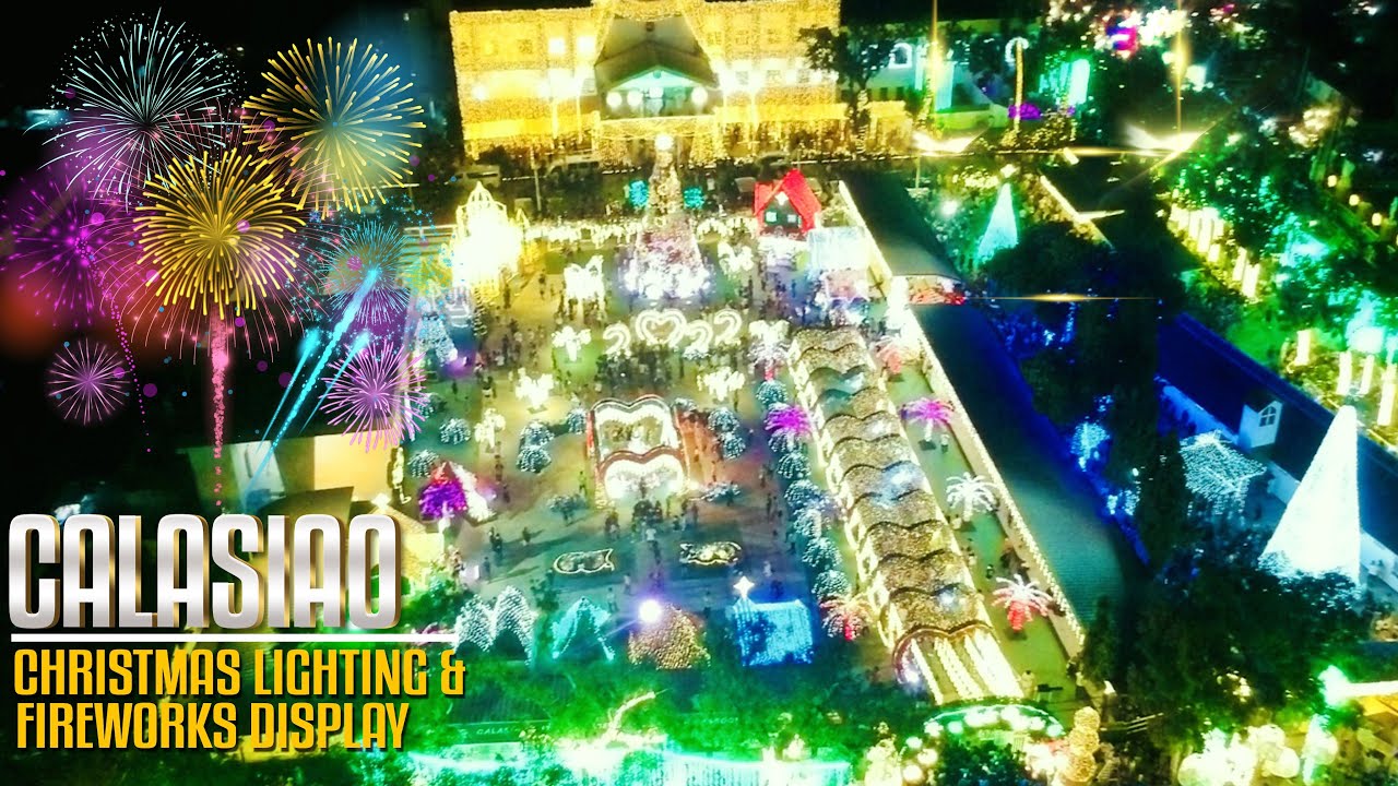 CALASIAO CHRISTMAS VILLAGE LIGHTING AND FIREWORKS DISPLAY | PAPA JAPZ ...