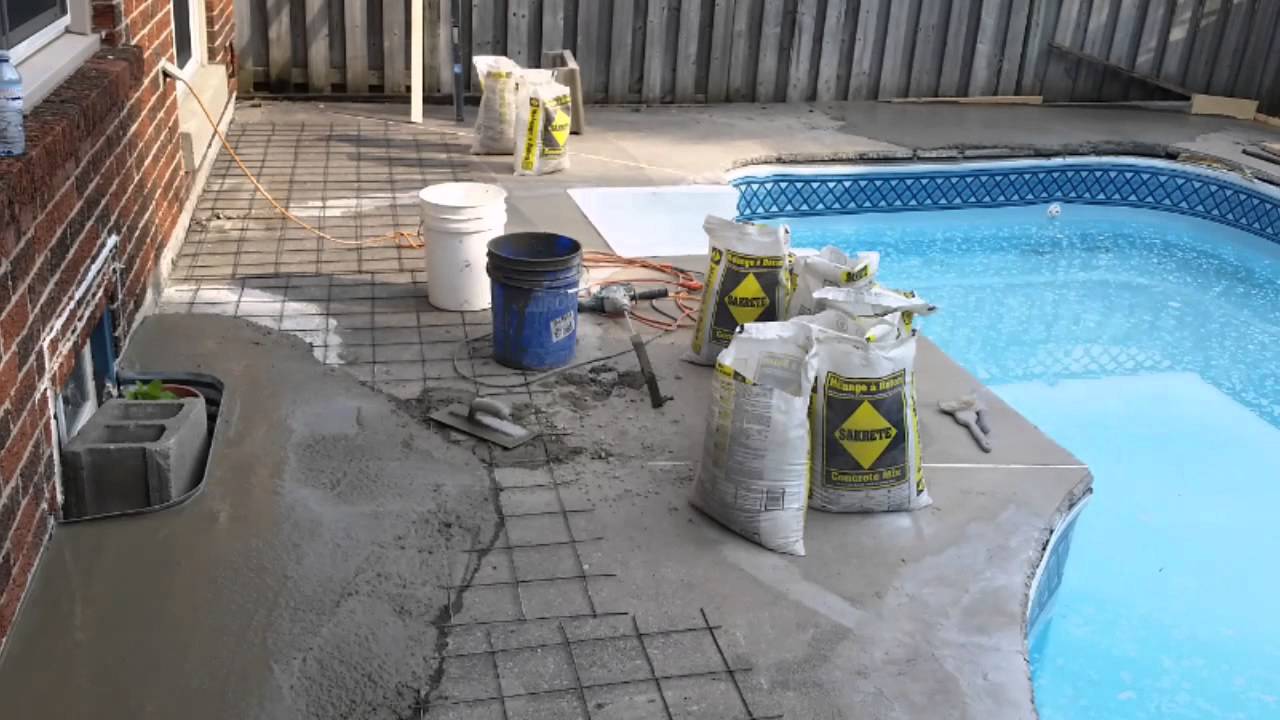 Swimming Pool Design and patterns, watch before & after Jewel Stone ...