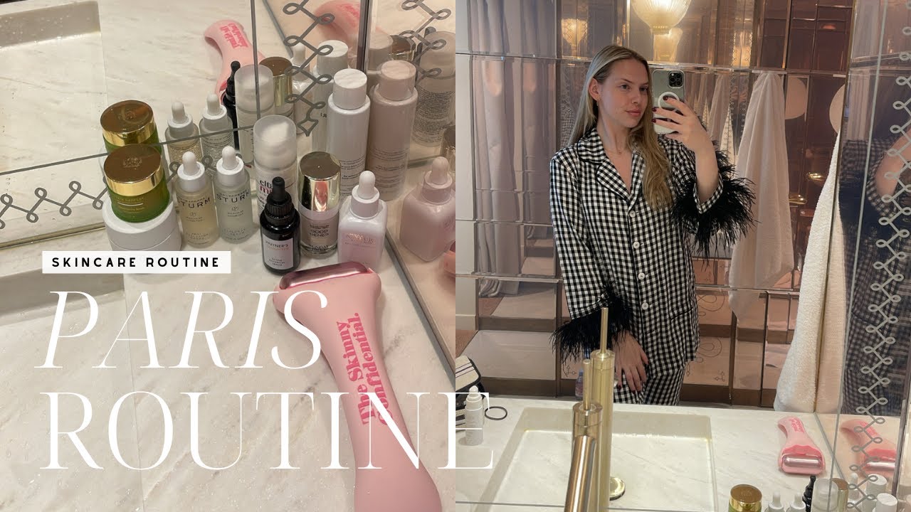 My Skincare Routine in Paris | French Girl Beauty - YouTube