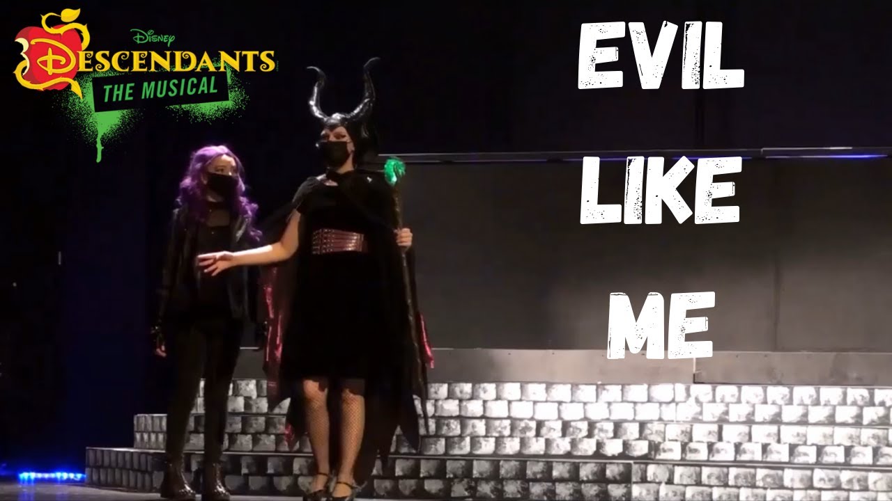 Evil Like Me: Descendants The Musical Live (In Masks) - YouTube