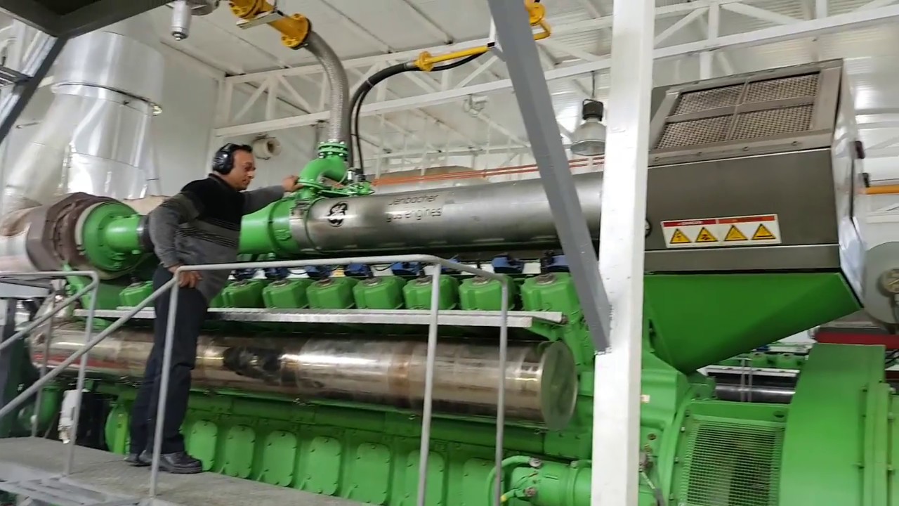 Jenbacher J620 Installation - YouTube