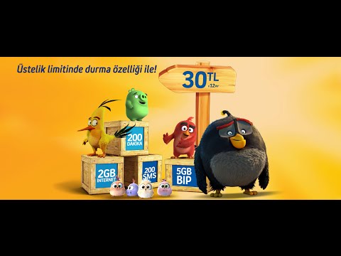Angry Birds Hediyeleri Turkcell’de!