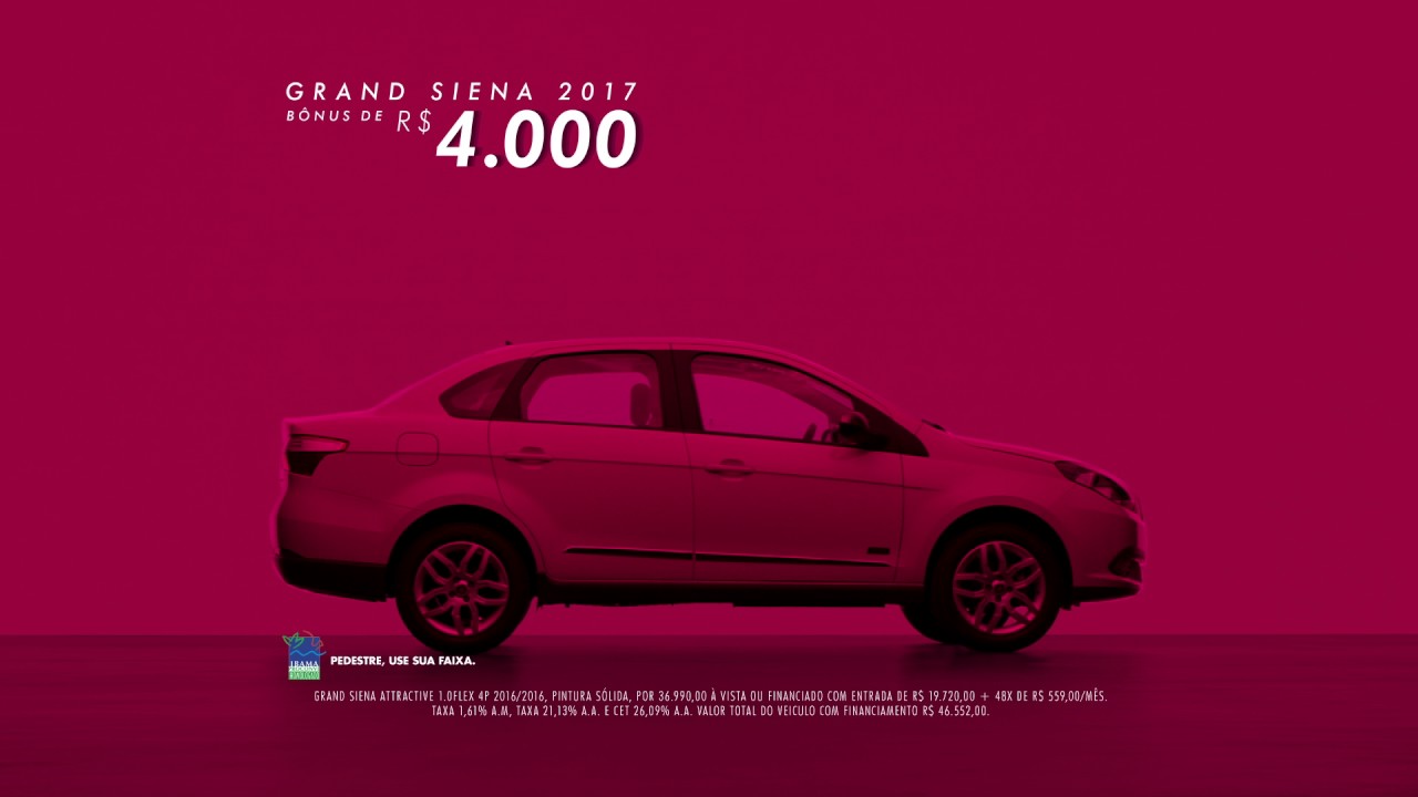 FIAT - É tempo de Grand Siena - YouTube