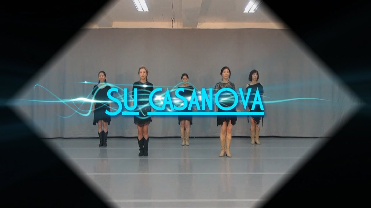 Su Casanova (a.k.a. Haar Casanova) - Line Dance (Demo & Tutorial) - 한국라인댄스협회(KoLDA) - YouTube