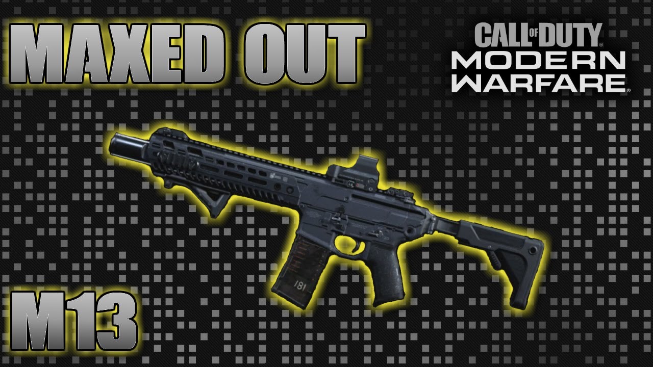 Maxed Out M13 LVL 30 | *BEST* M13 Class Setup | Call of Duty Modern ...