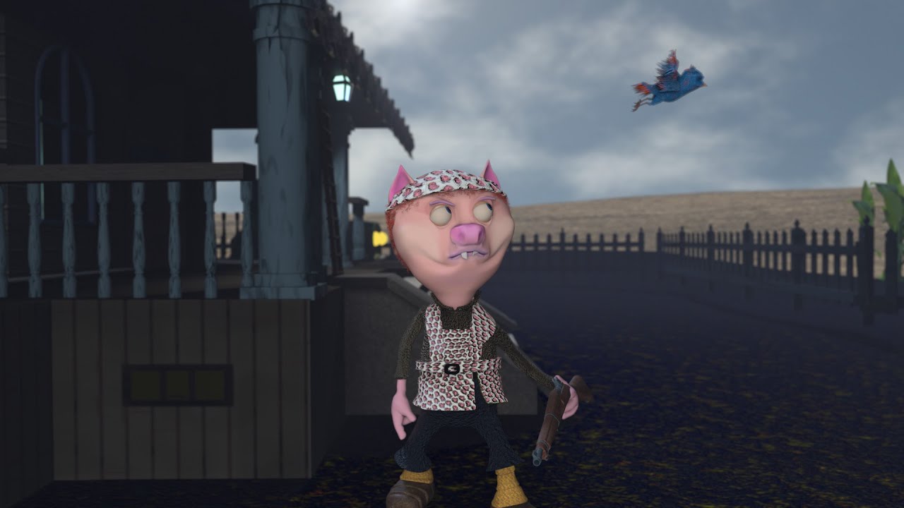 The Bird Catcher - short animation with Blender 3.2 - YouTube