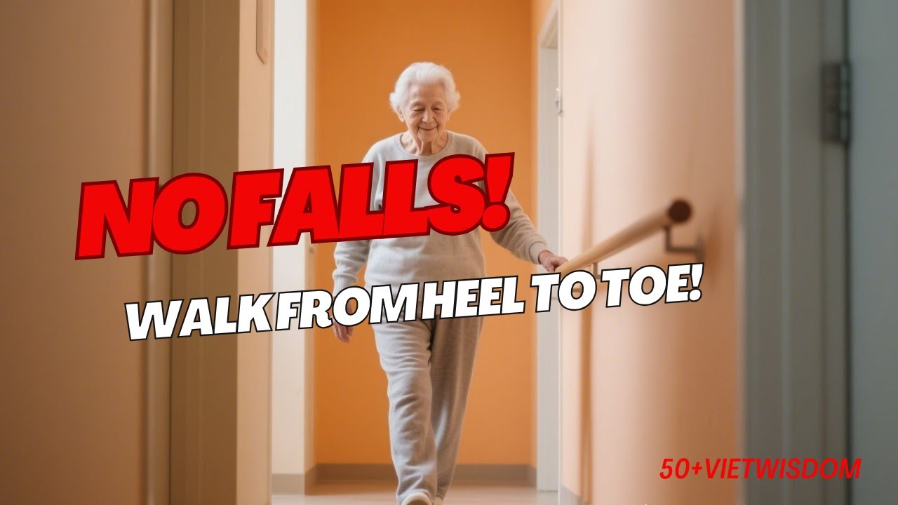 No Falls After 70 Heel to Toe Walking Made Easy! #heel-to-toe walking ...