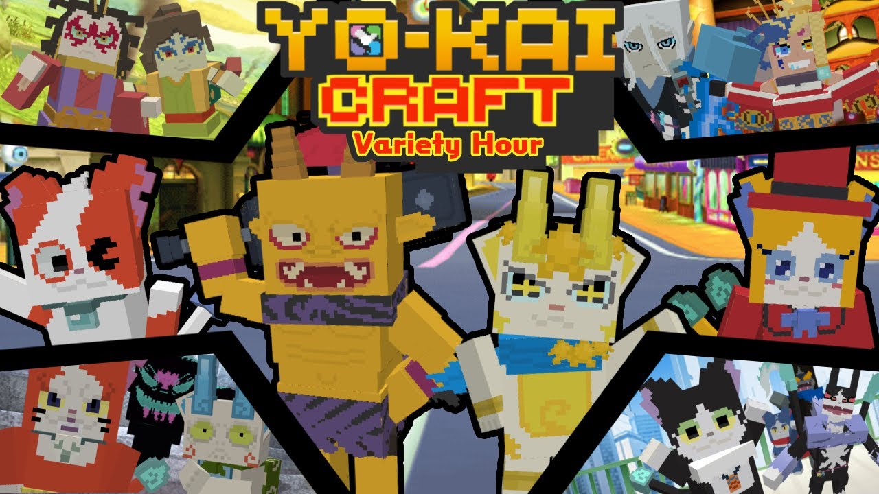 Yo-kai Craft: Variety Hour Update Trailer - YouTube