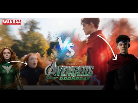 Jean Grey VS Wiccan (Billy Maximoff) and Spider-Man (AI) battle 🔥 / 2026 in HD | Sam Director