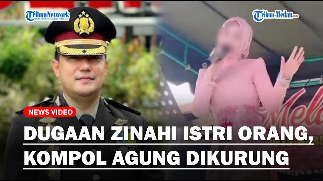 Dugaan Zinahi Istri Orang, Wakapolres Binjai Kompol Agung Basuni ...