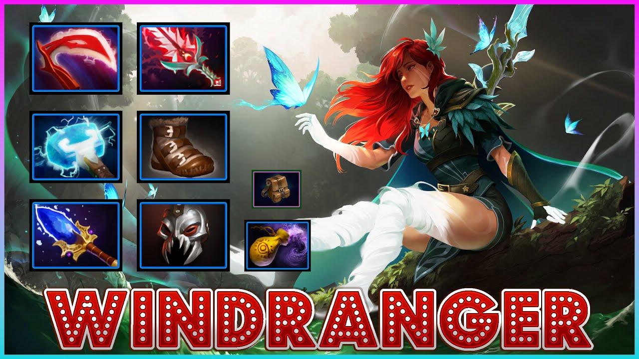 Windranger - Dota 2 Gameplay [Pro League] - YouTube