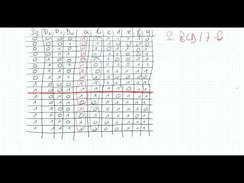 Électronique Numérique, Chapitre 5, décodeur hexadécimal / BCD 7 ...