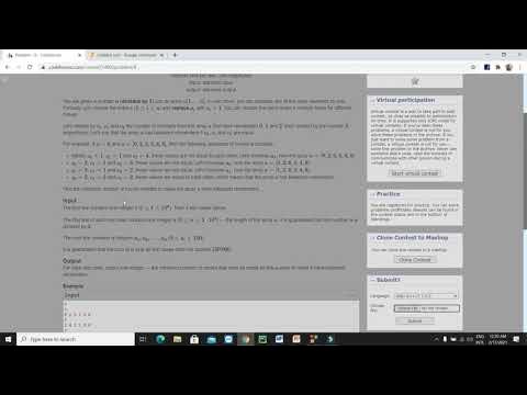 A + B : Dense Array + Balanced Remainders || Codeforces Round 702 (Div 3) - YouTube